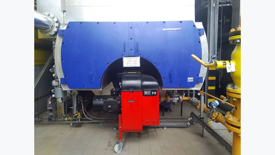 Steam boiler house 24 t/h